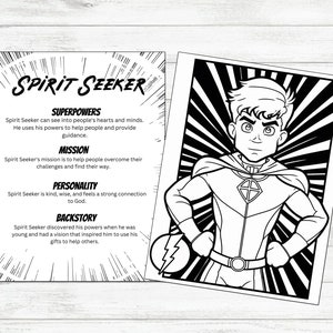 Christian Superheroes Activity Book for Boys Bible Printable Instant ...