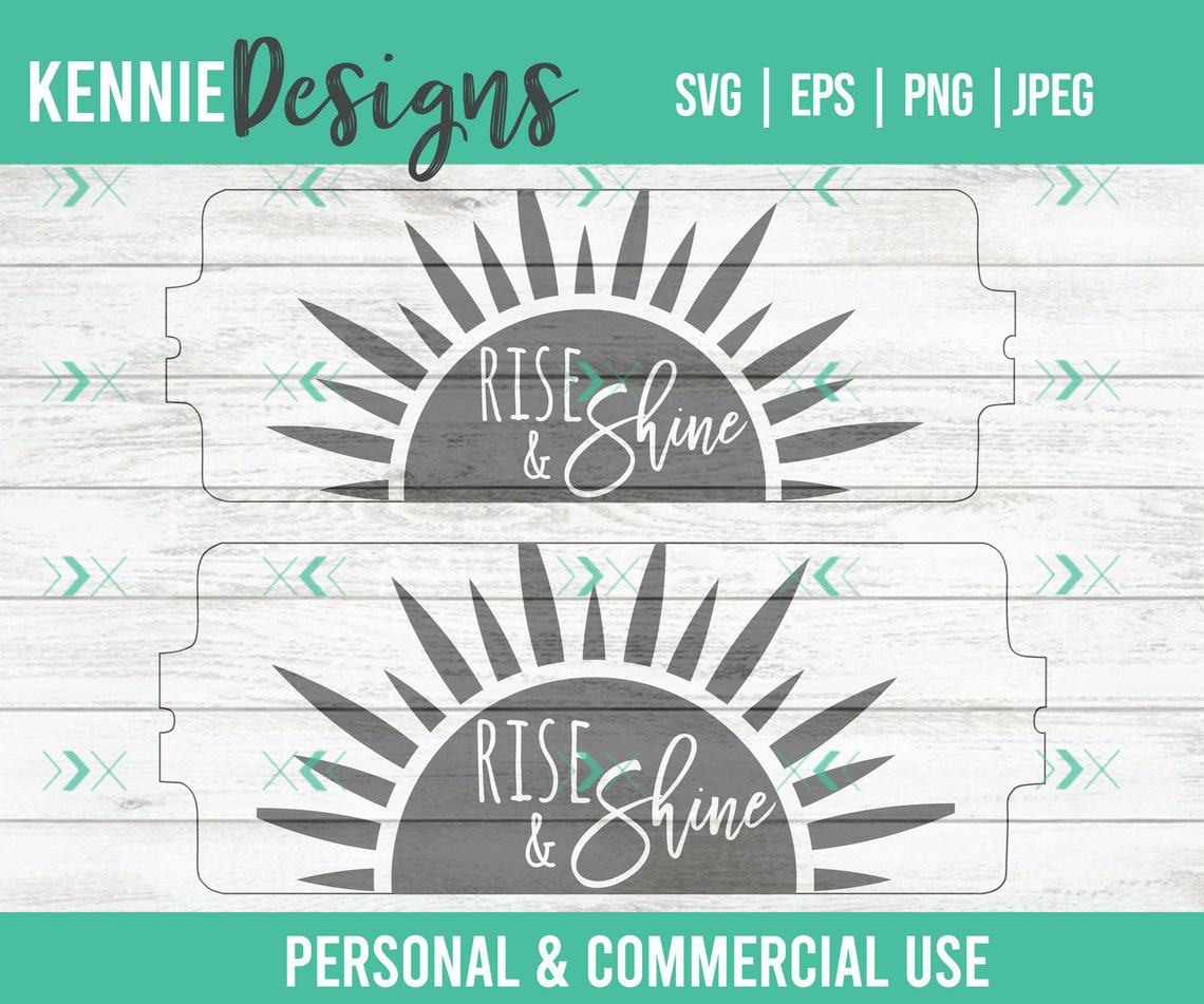 Rise and Shine Sun Mug Wrap SVG Template for Infusible Ink - Etsy