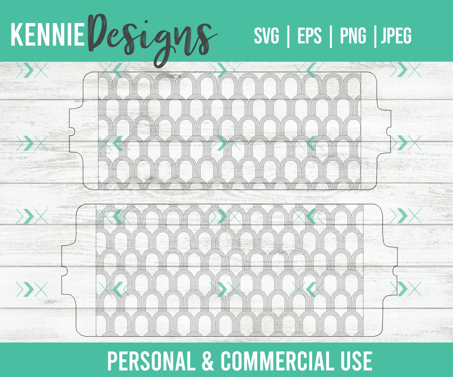 Art Deco Modern Pattern SVG Infusible Ink Pen and Marker Mug | Etsy