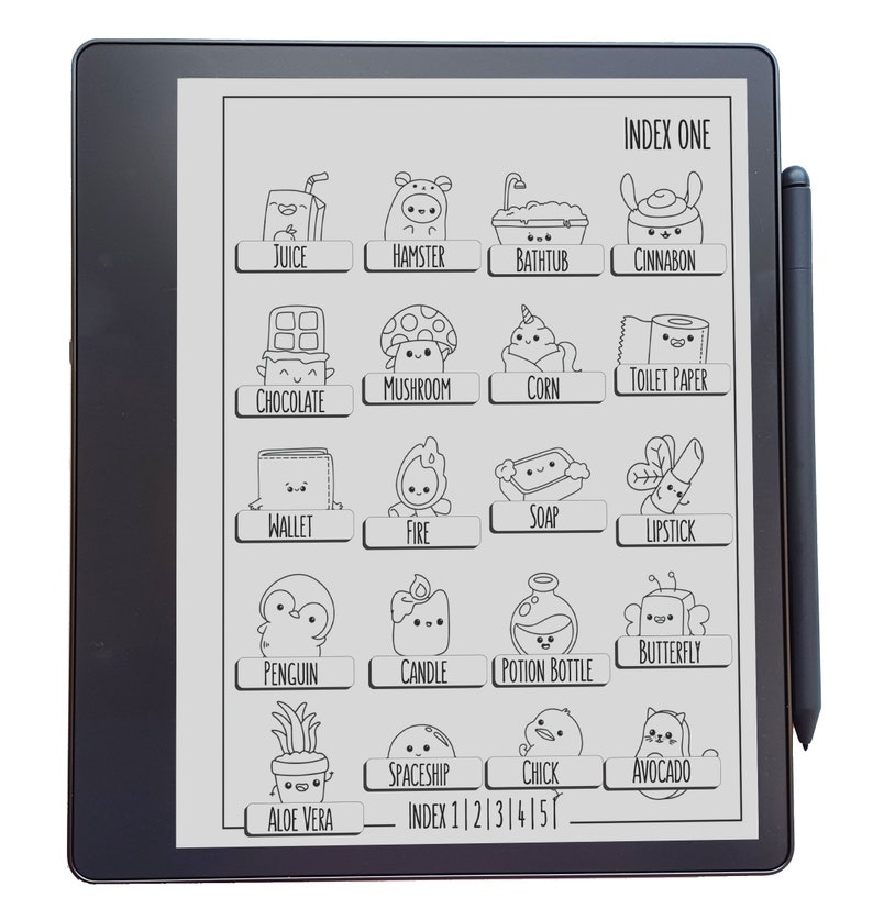 How to Draw Doodle Kawaii for Kindle Scribe and Tablets With Stylus ...