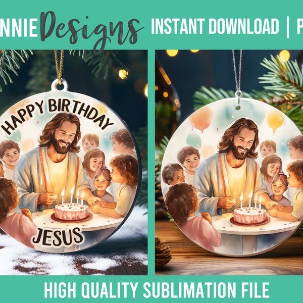 Happy Birthday Jesus - Etsy