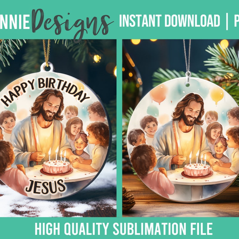 Happy Birthday Jesus - Etsy