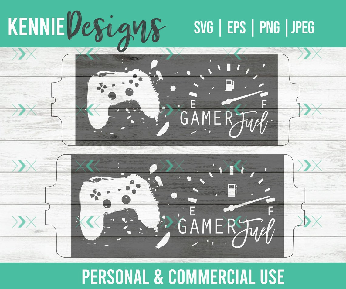 Gamer Fuel Infusible Ink Mug Wrap SVG Template Transfer Sheets - Etsy
