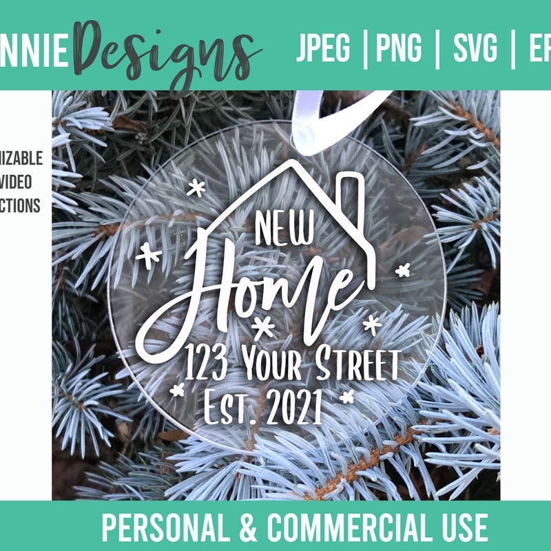 New Home Svg - Etsy