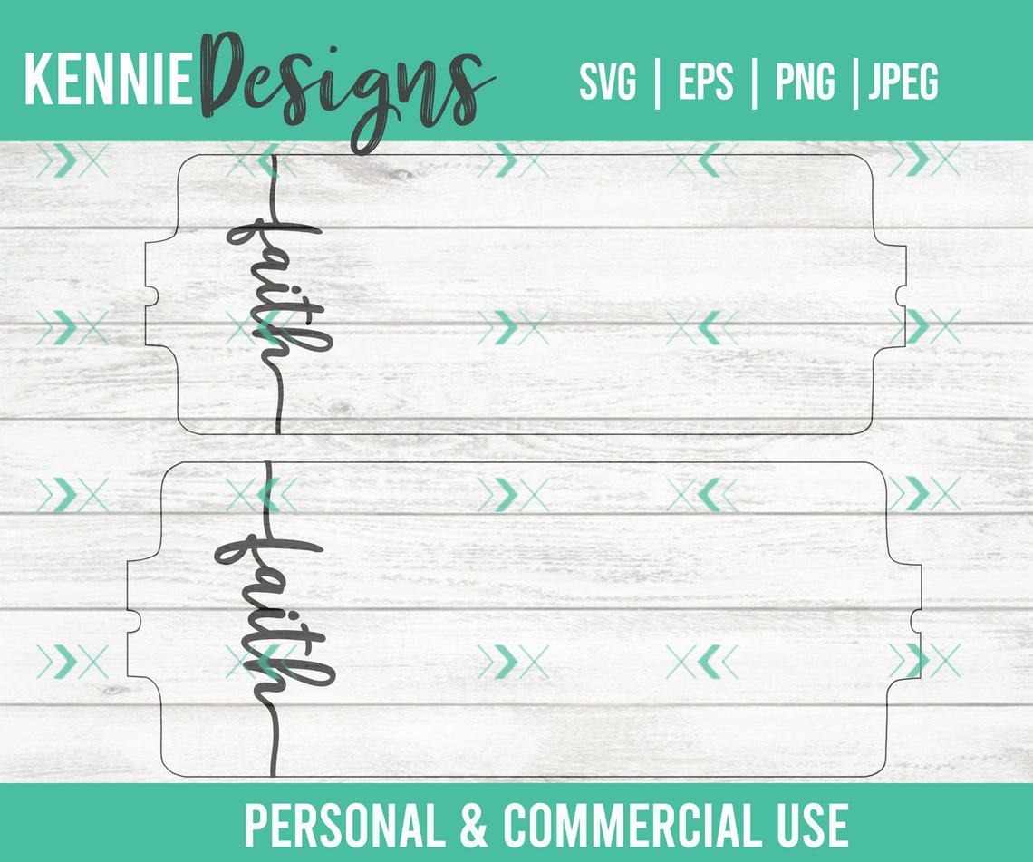 Faith Cursive Mug Wrap Template SVG for Infusible Ink Sheets - Etsy Canada