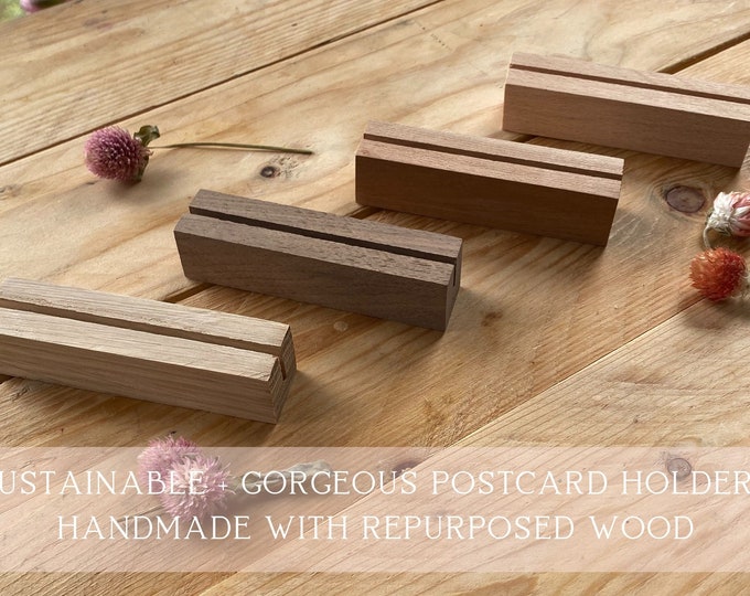 Waldorf Postcard Stand / Wooden / Postcards / Season / Nature - Etsy
