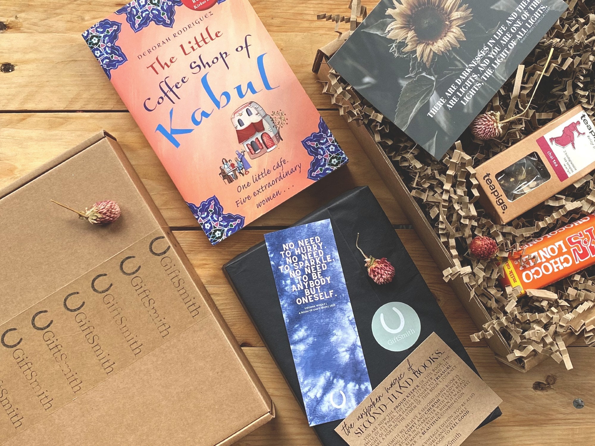 Pre-loved Book Lover Gift Box the Little Coffee Shop of - Etsy UK
