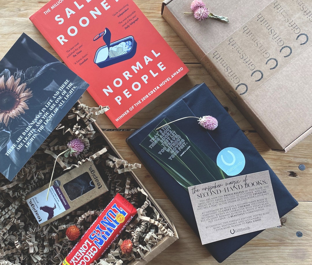Gorgeous Pre-loved Book Lover Gift Box | Normal People - Sally Rooney ...