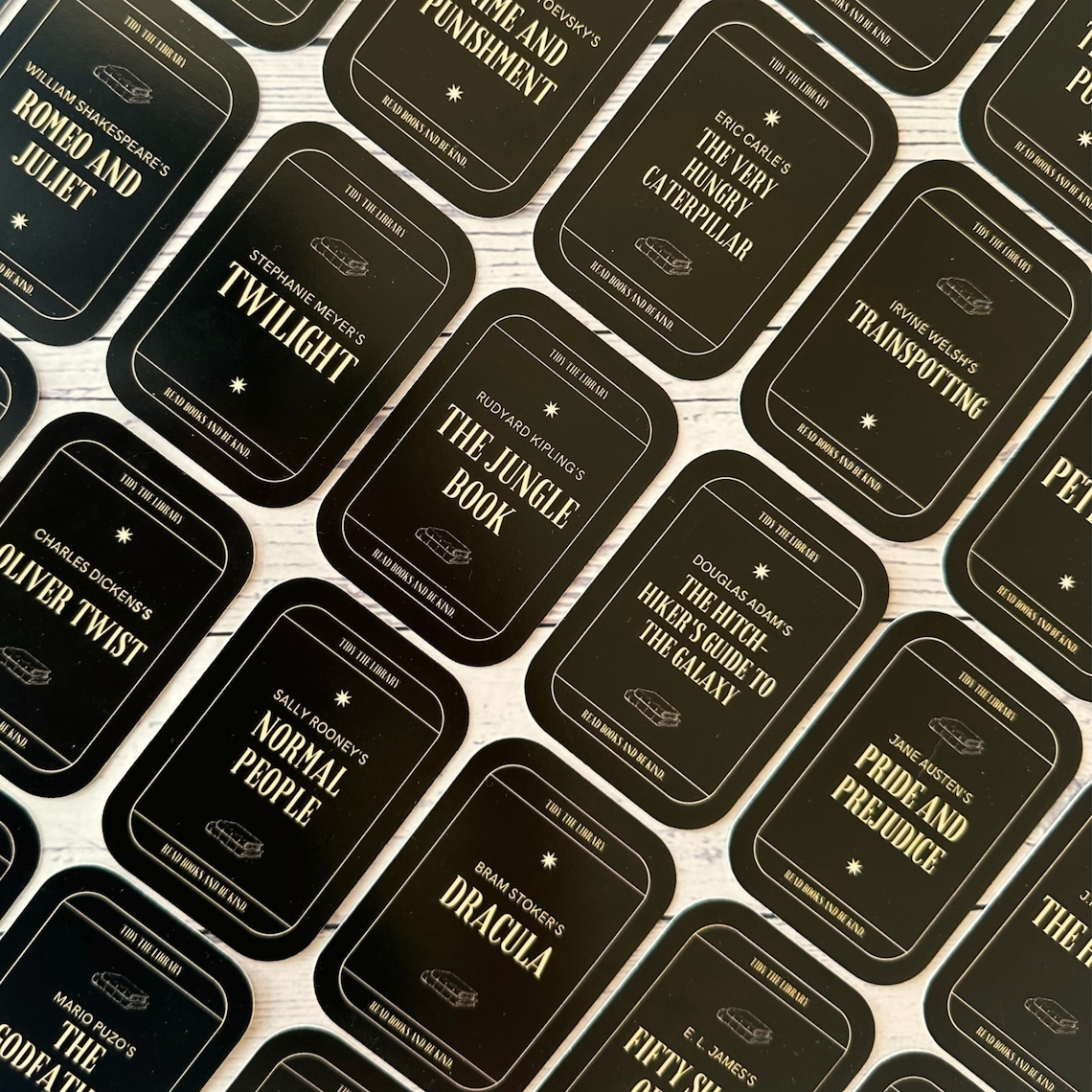 TIDY THE LIBRARY: the Original Card Game for Book Lovers, Fun ...