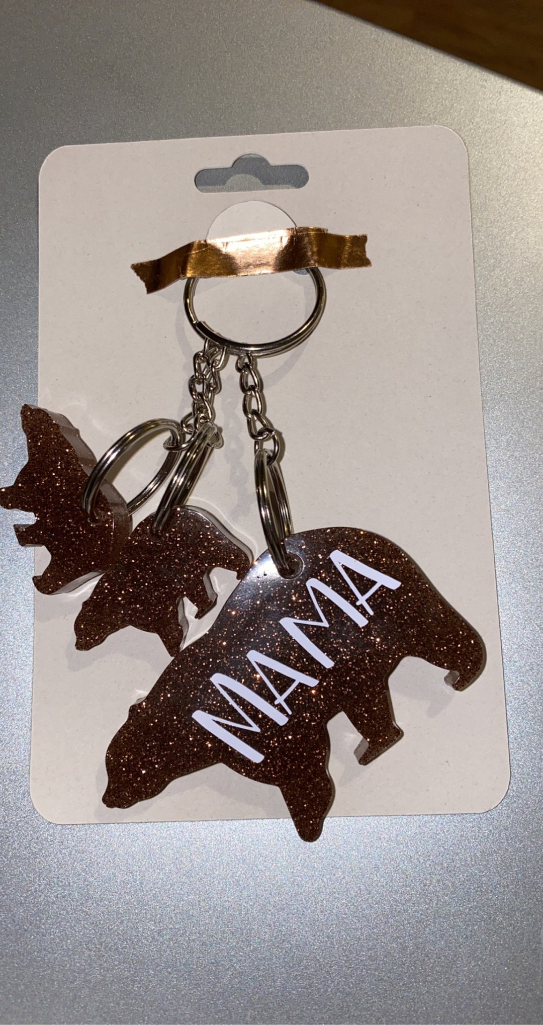 Mama Bear Keychain Mama Bear Keychain With Cubs Mothers Day Keychain ...