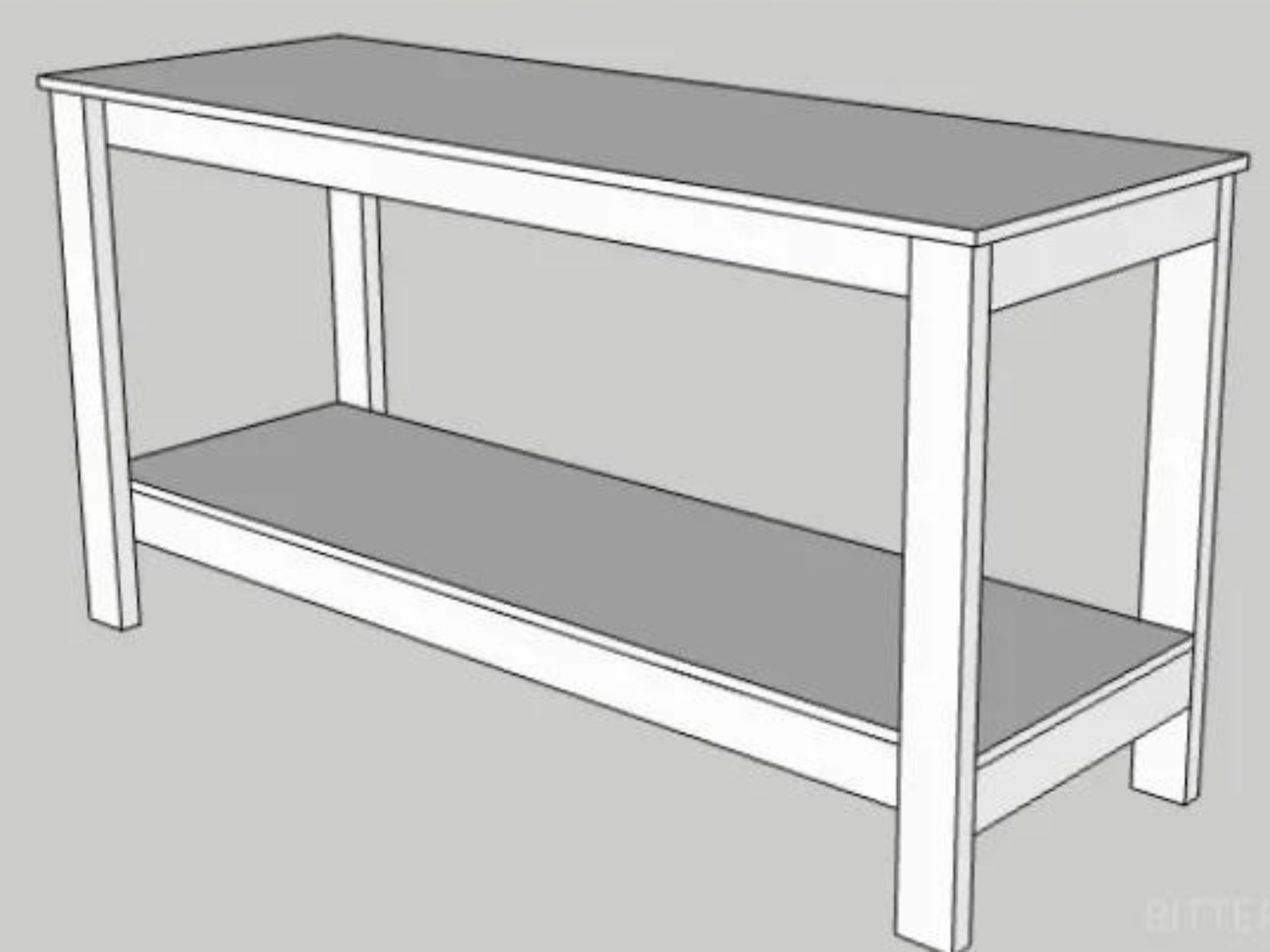 DIY Workbench Printable Build Plans, Digital Download, Home Improvement ...