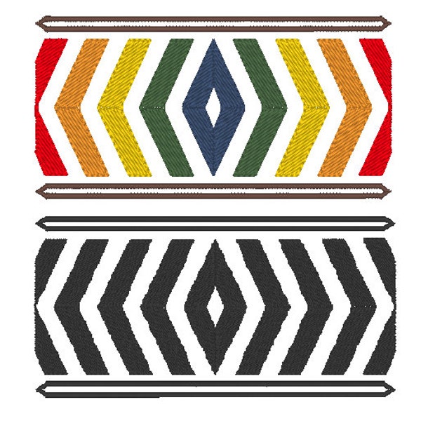 Chevron Embroidery - Etsy