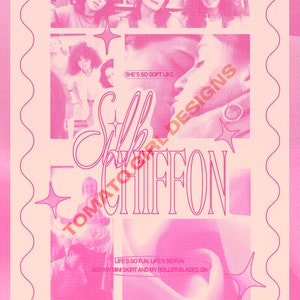 Silk Chiffon by MUNA Feat. Phoebe Bridgers Poster - Etsy