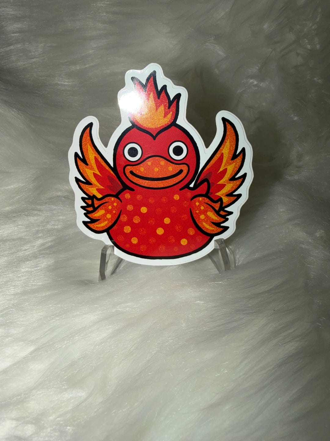Phoenix Duck Sticker- Big - Etsy