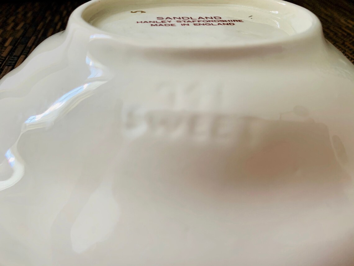 Vintage, Canadiana, Nova Scotia, Sandland Hanley Ware, Trinket Dish ...