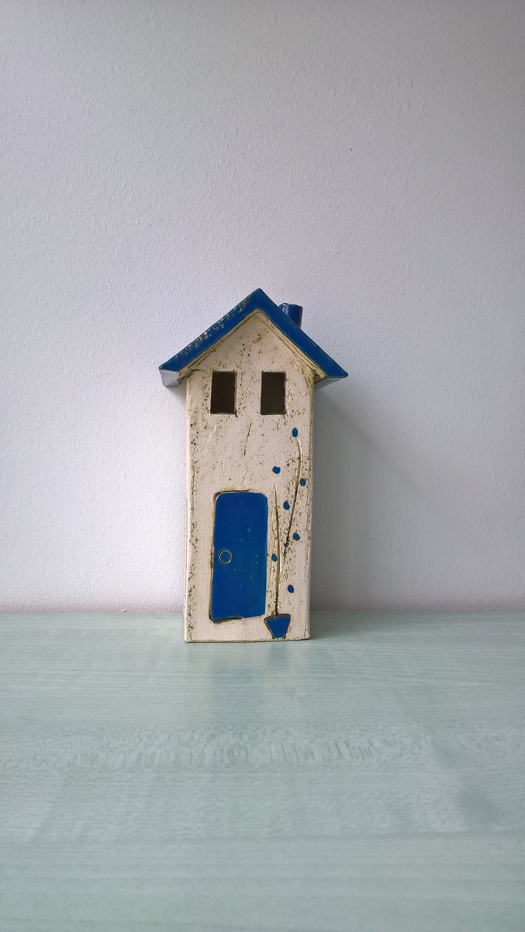 Handmade Ceramic House for Tealightdecoration Giftchristmas | Etsy