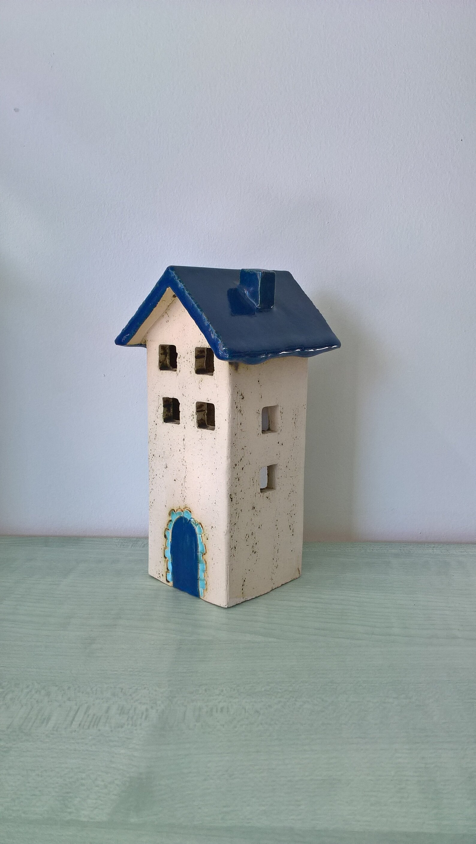 Handmade Ceramic House for Tealightdecoration Giftchristmas - Etsy