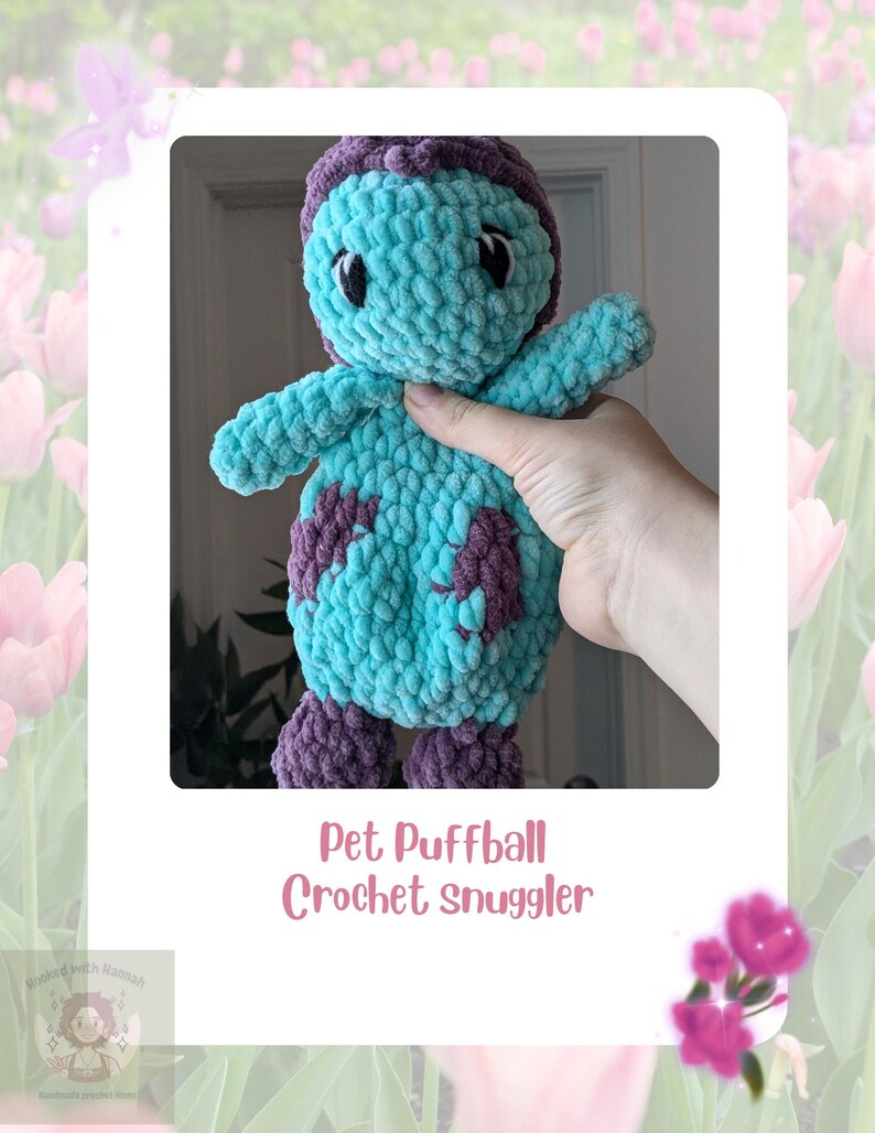 Pet Puffball Crochet Snuggler Pattern - Etsy