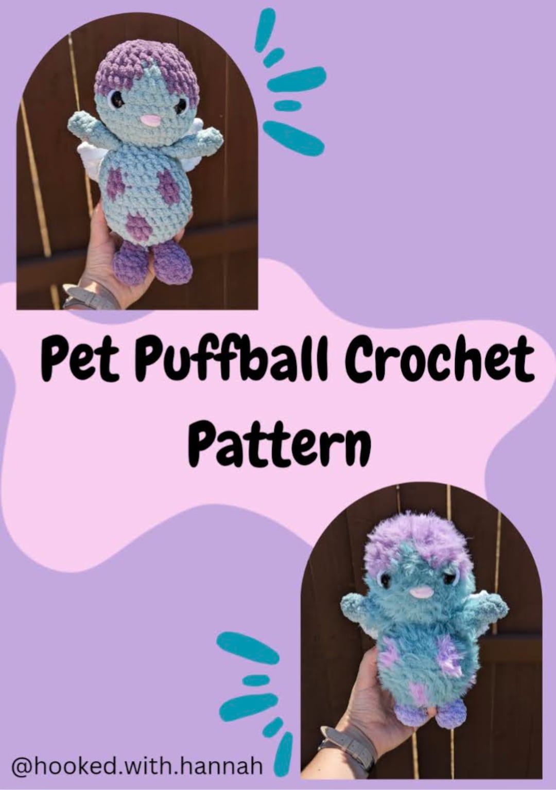 Pet Puffball Crochet Pattern - Etsy