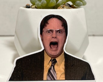 Dwight Schrute Perfectenschlag the Office Vinyl Sticker - Etsy