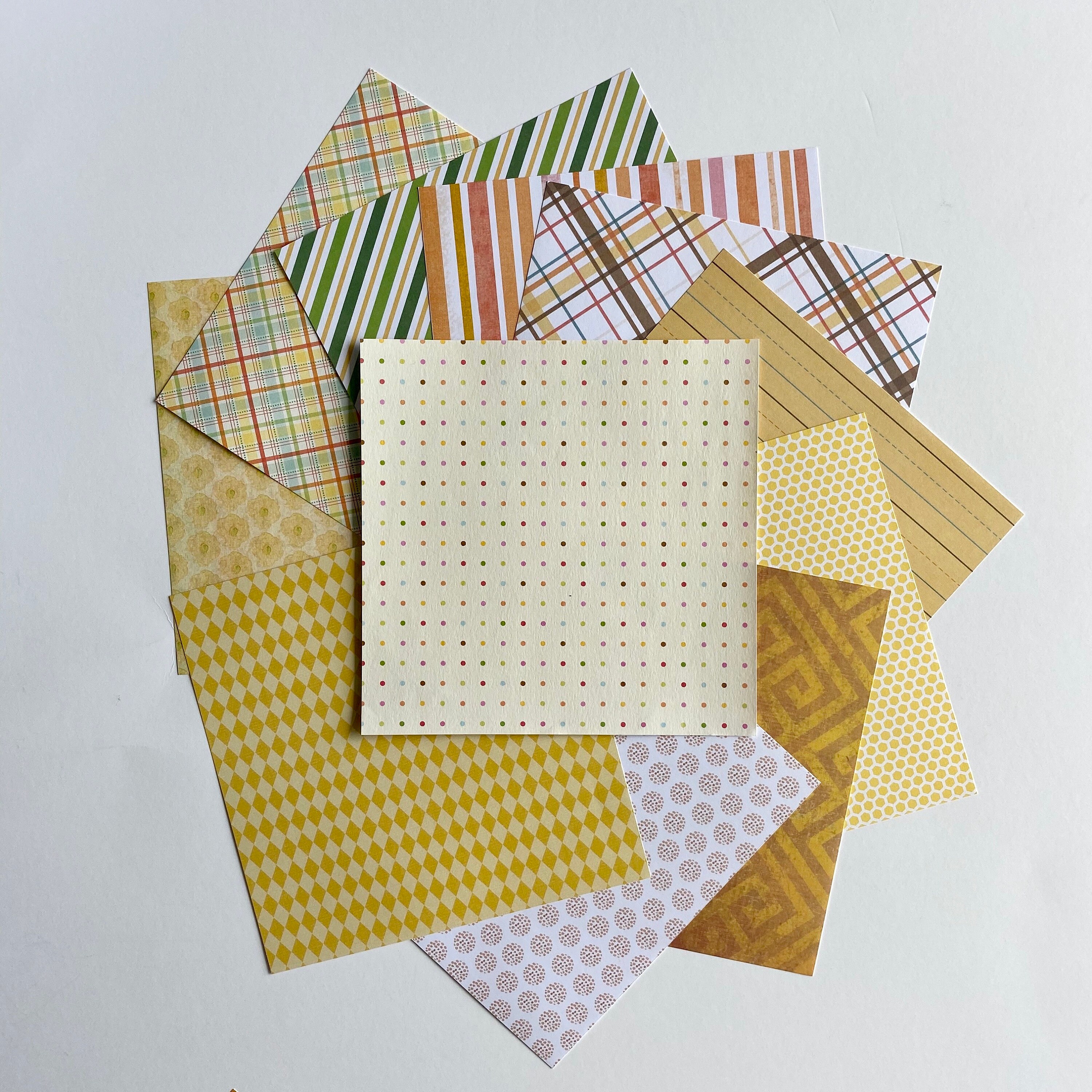 50 Pieces Mixed Scrapbook Paper Lot 6x6 Scrapbook Paper Pack | Etsy