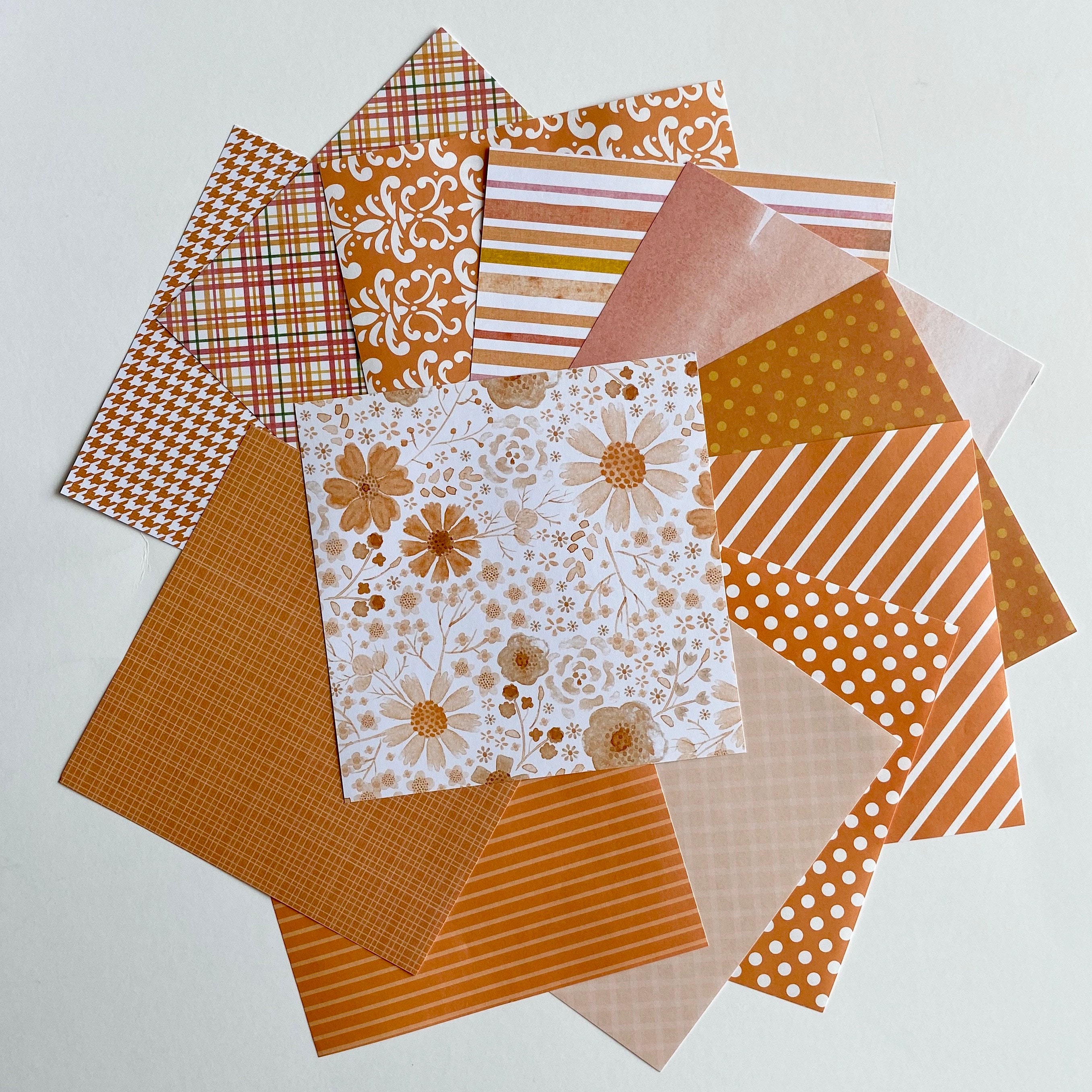 50 Pieces Mixed Scrapbook Paper Lot 6x6 Scrapbook Paper Pack | Etsy