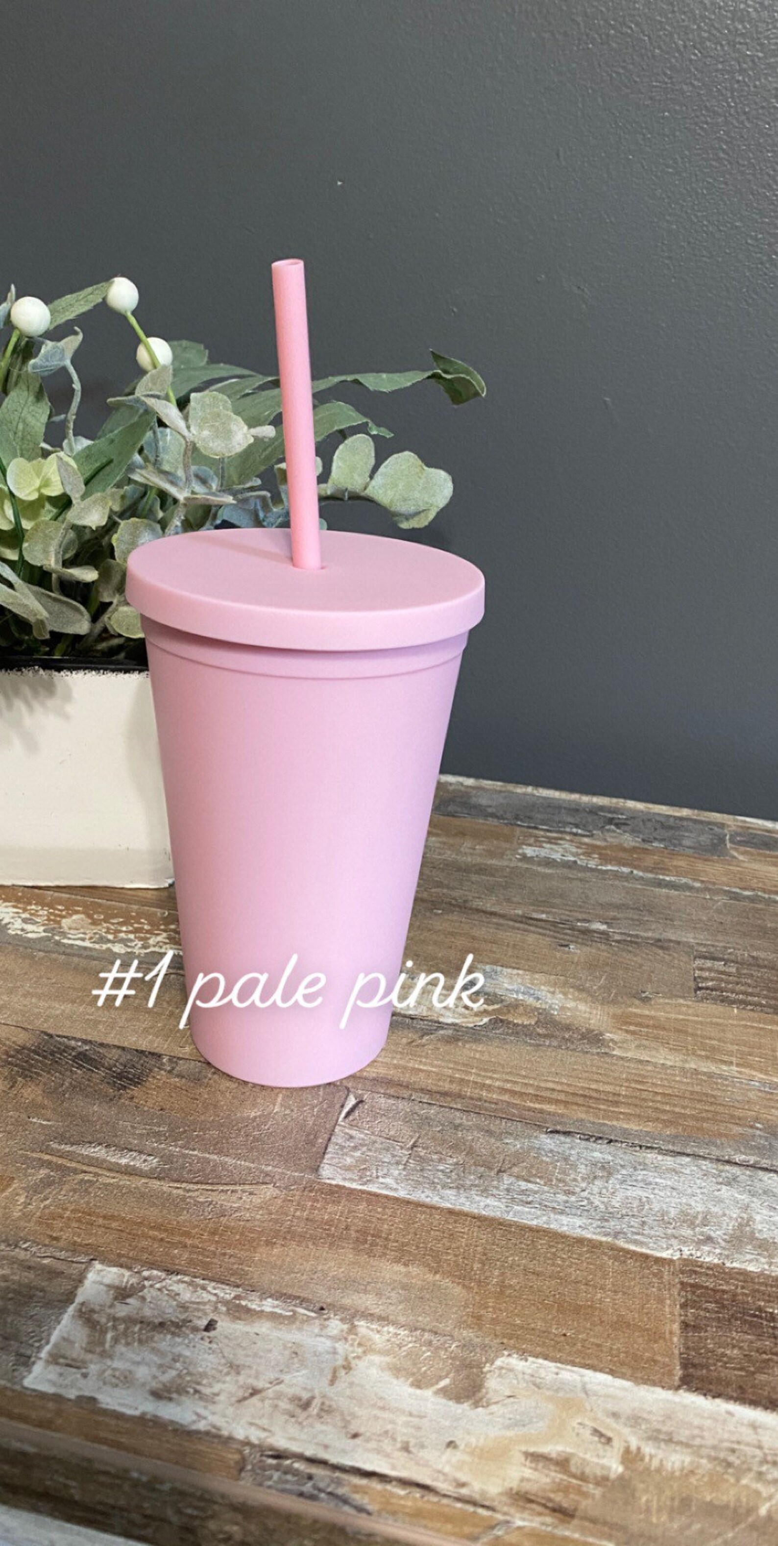 Personalized matte pastel drinking cup gift for | Etsy