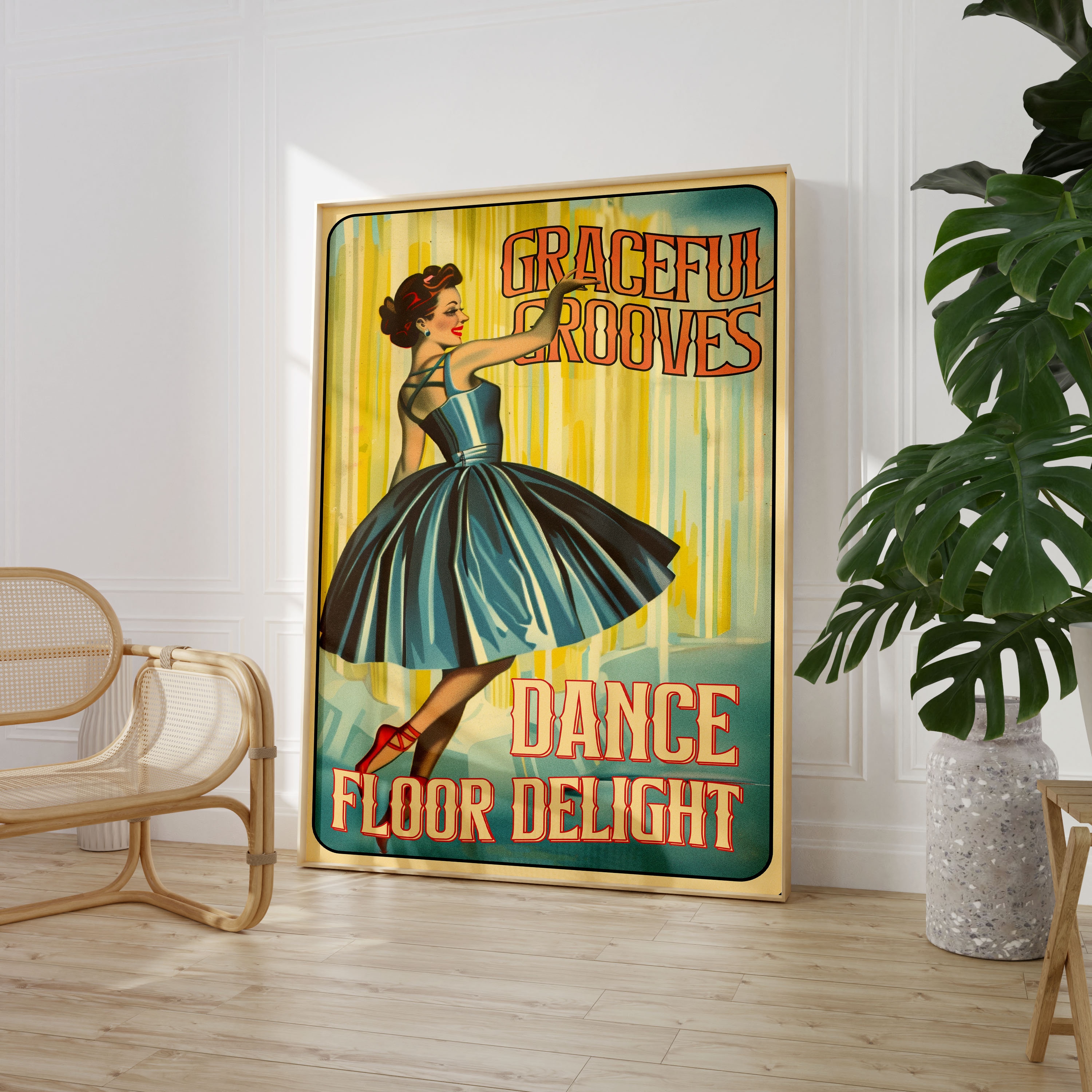 Vintage Retro Pin up Girls Print Funny Poster Wall Art A1 A2 A3 A4 A5 ...
