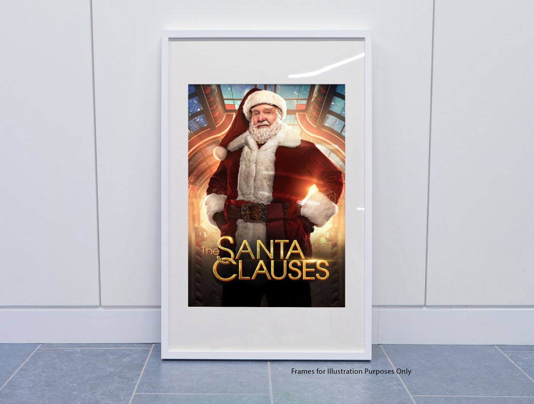 The Santa Clauses Poster Print Film Wall Art A1 A2 A3 A4 A5 A6 - Etsy
