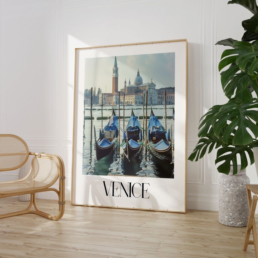 Venice Travel Poster Wall Art Maxi Home Decor A4 A3 A2 A1 Maxi Unframed ...
