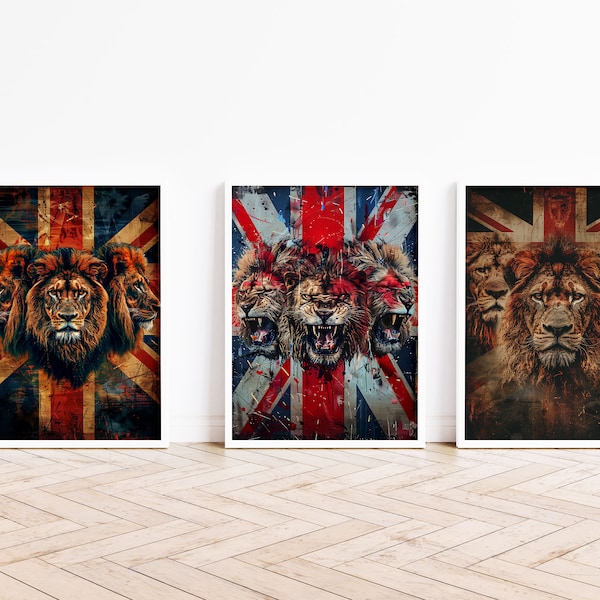 Three Lions - Etsy UK