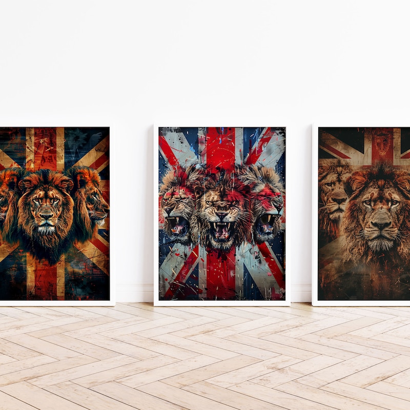 Three Lions - Etsy UK