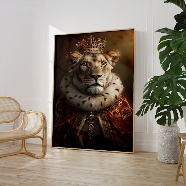 Lioness Art - Etsy