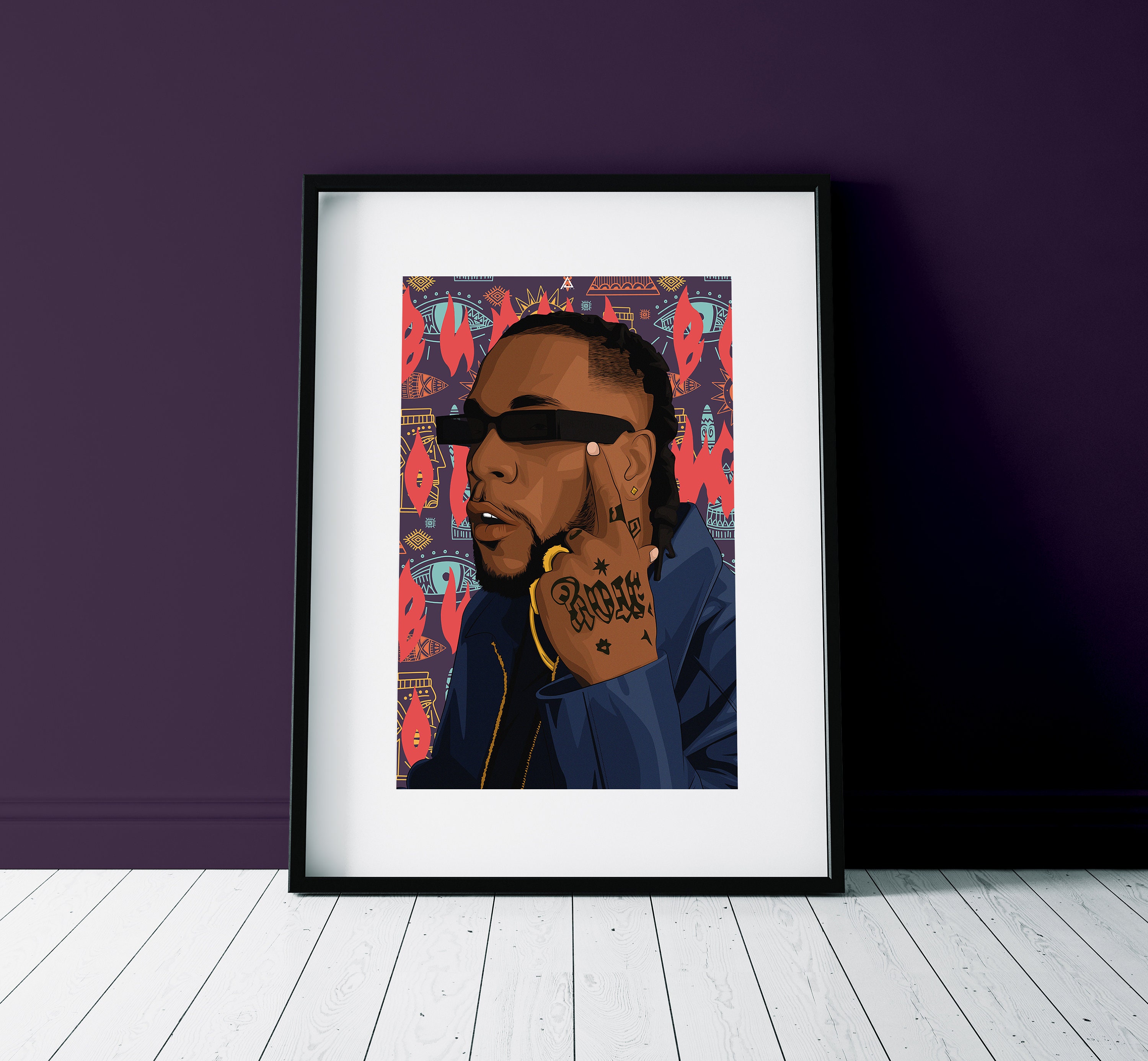 Burna Boy Poster - Etsy