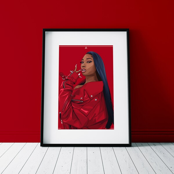 Megan Thee Stallion Poster - Etsy