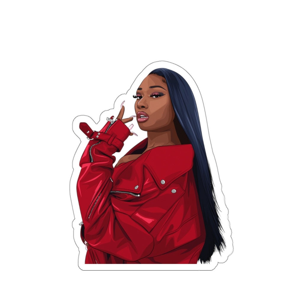 Megan Thee Stallion Cut Stickers - Etsy