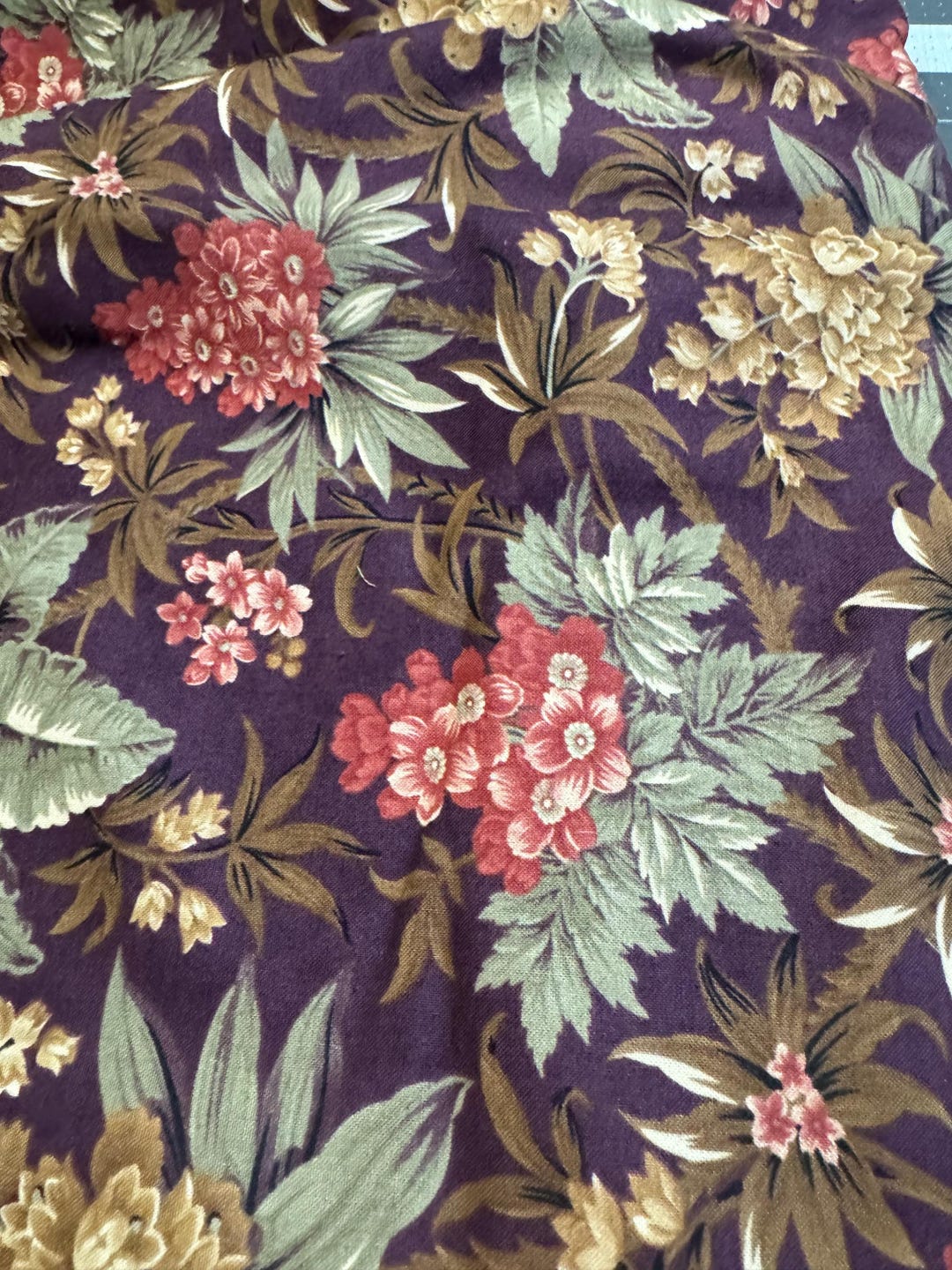 1/2 Yd Rites of Spring 1800s Reproduction Print by Brannock and Patek ...