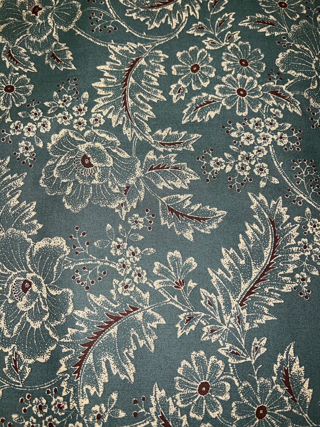 1/2 Yd laurel by Sentimental Studios Floral Cotton Fabric for Moda - Etsy