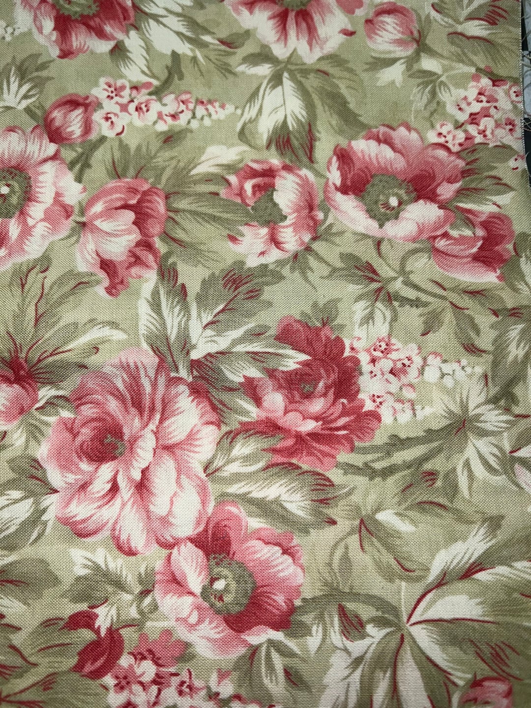1/2 Yd seaside Rose Floral Print by 3 Sisters for Moda Cotton Fabric - Etsy