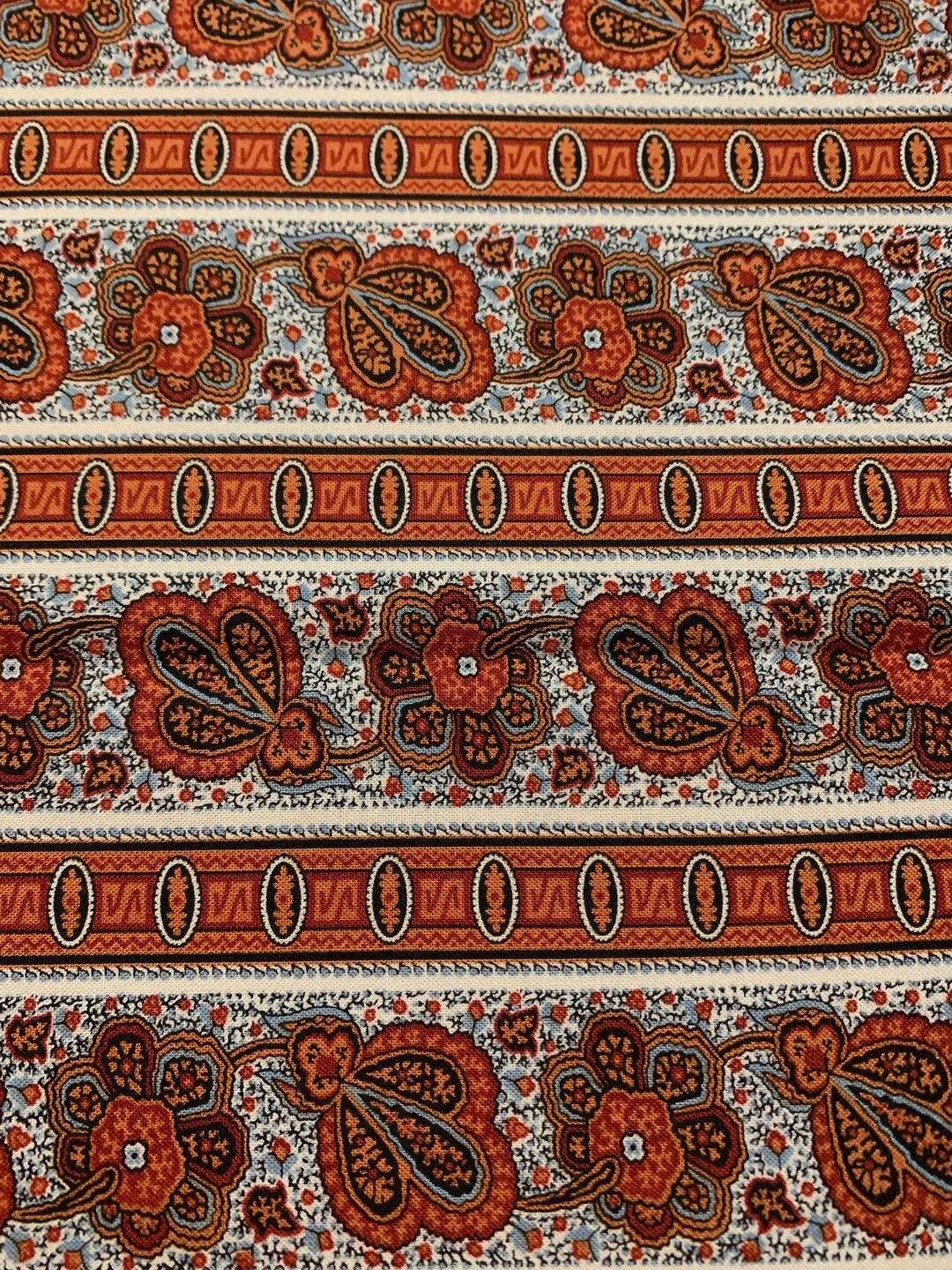 1/2 Yd 1800s Reproduction Print by Paula Barnes for Marcus - Etsy