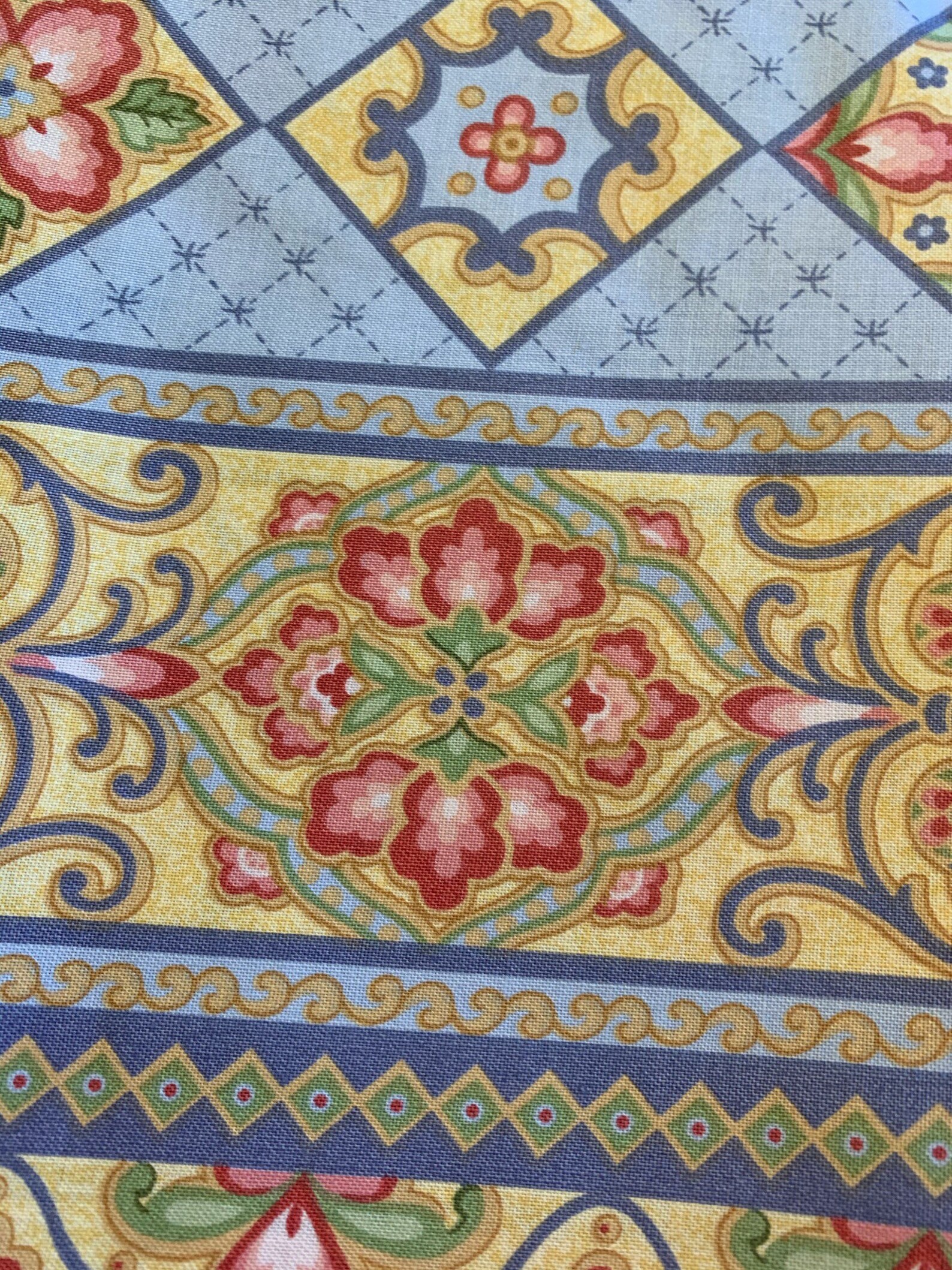 1/2 Yd Janet Page for V.I.P. Fabrics Cranston Print Works - Etsy