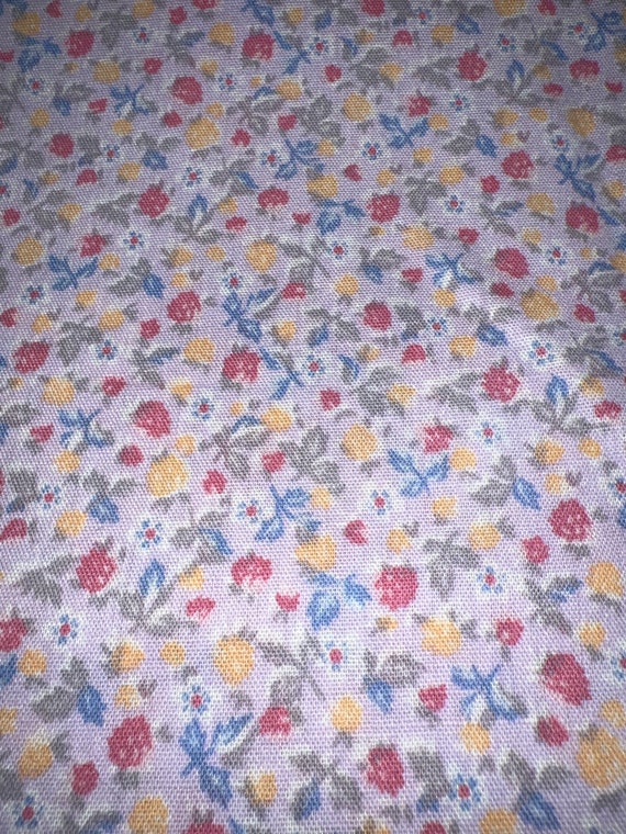 17 Vintage Floral Calico Print Cotton Fabric 2367 - Etsy