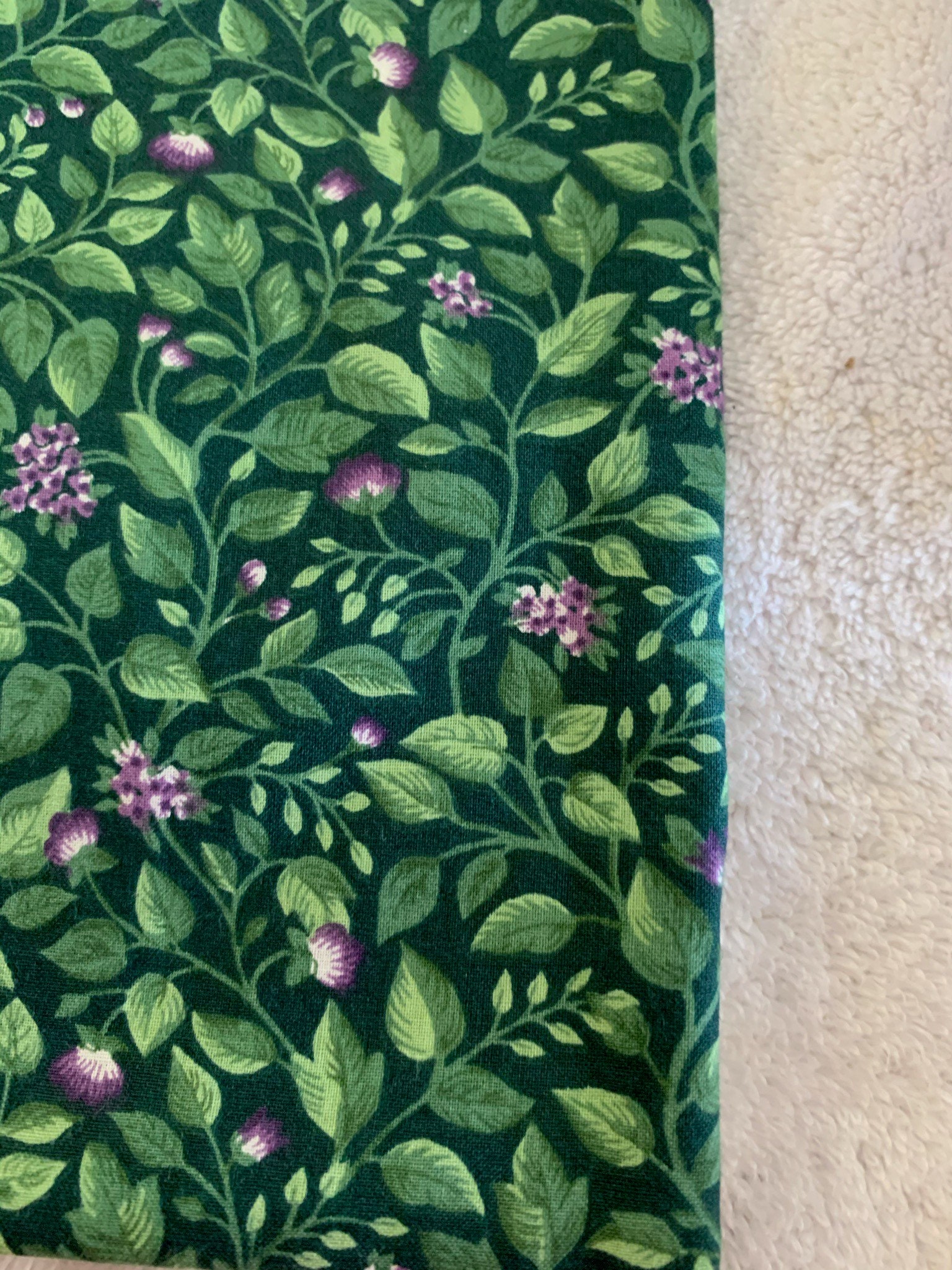 1/2 Yd Vintage Springs Industries Flowers Floral Cotton Quilt - Etsy