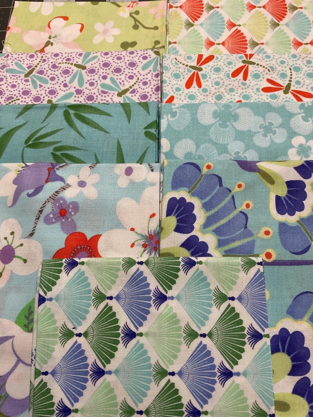 Fat Quarter Prints Good Fortune by Kate Spain Cotton Fabric by Moda - Etsy
