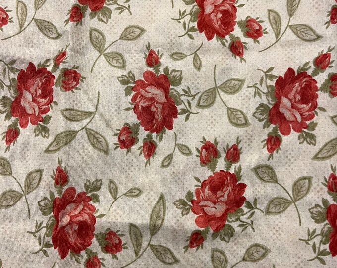 17” Prairie Paisley by Minick and Simpson Moda Cotton 1800’s ...