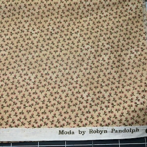 1/2 Yd Vintage Robyn Pandolph Floral Print Cotton Fabric for Moda - Etsy