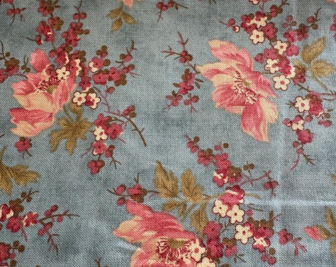 1/2 Yd Calico Craze 1800s Reproduction Print by Brackman & Thompson for ...