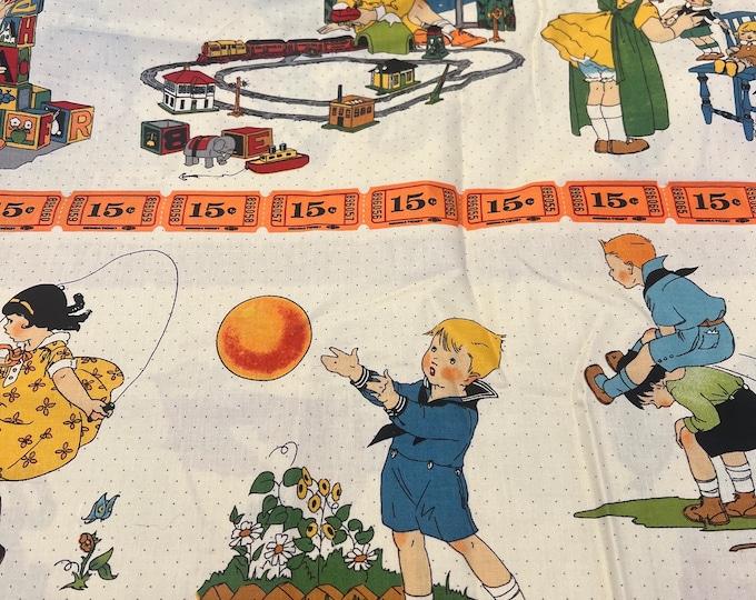 17” Punctuation by Sandy Klop American Jane Retro Kids Print for Moda ...