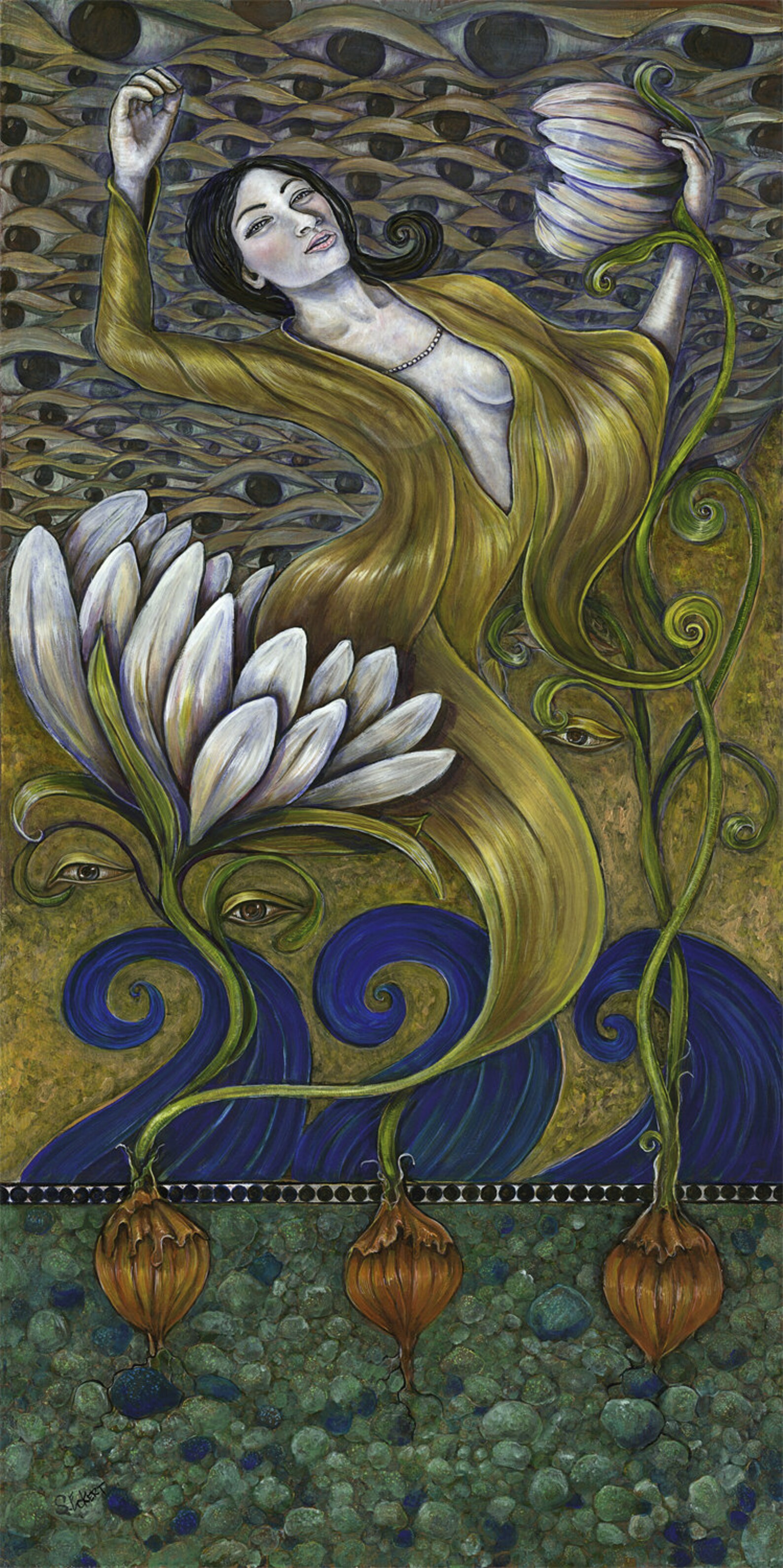 Kuan Yin - Summer Opening - Goddess of Compassion - Etsy