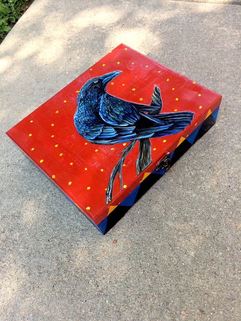 The Raven Box - Etsy